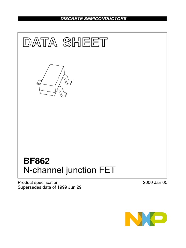 Data Sheet: N-Channel Junction FET | PDF | Field Effect Transistor ...