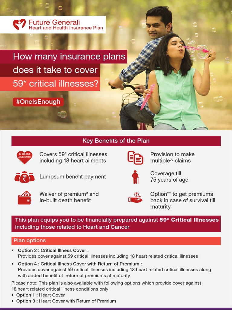 Future Generali - Heart and Health Brochure | PDF | Insurance | Heart