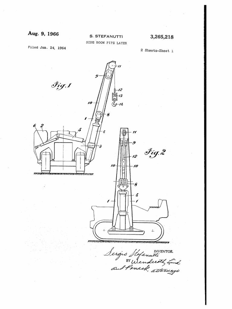 Side Boom Pipe Layer | PDF | Gear | Tractor