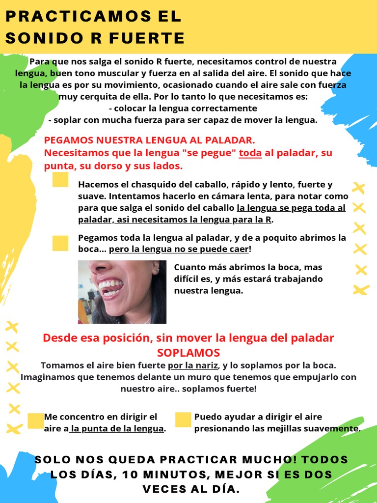 Practicamos El Sonido R Fuerte PDF | PDF | Naturaleza