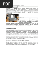 Partes y funciones del escáner | PDF | Escáner de imagen | Color