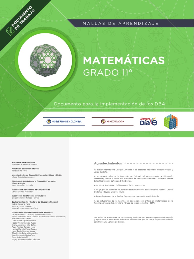 Matematicas Grado 11 PDF | PDF | Derivado | Medición