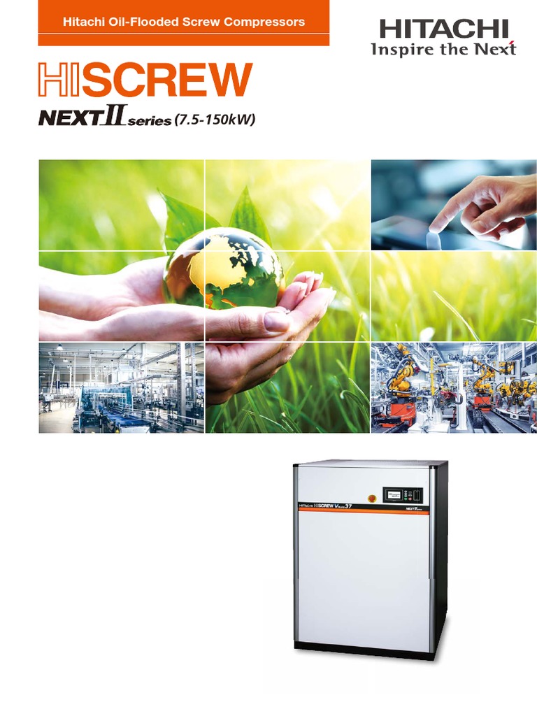 Evolution of Hitachi Oil-Flooded Screw Compressors: Pursuing Higher ...