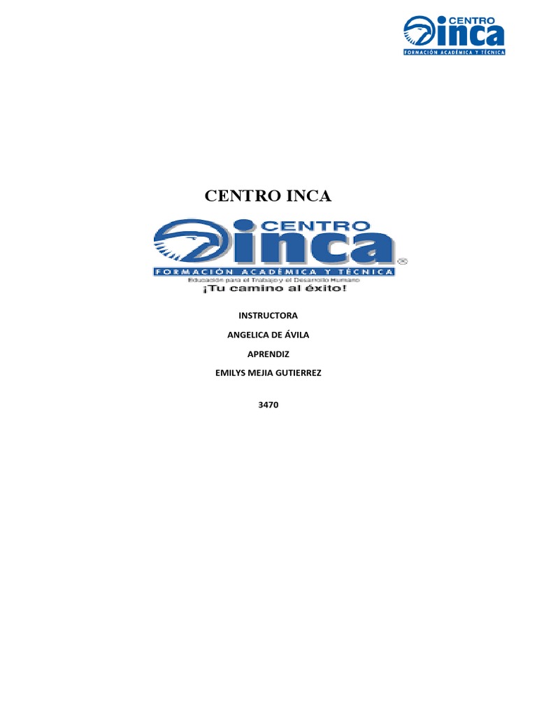Centro Inca | PDF | Temor | Empoderamiento