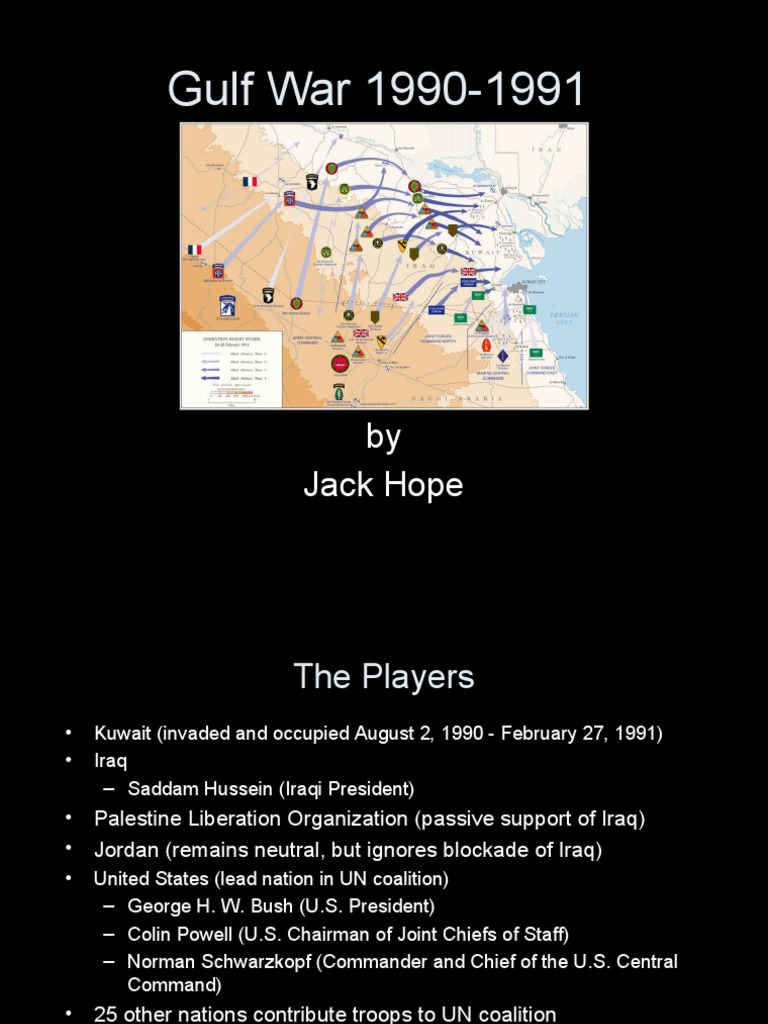 Gulfwar Final | PDF | Invasion Of Kuwait | Gulf War