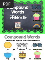 Rainbow Compound Words Activity | PDF | Language Arts & Discipline