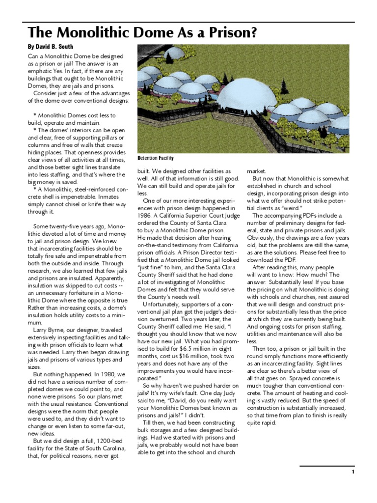 Monolithic Prisons | PDF | Prison | Punishments