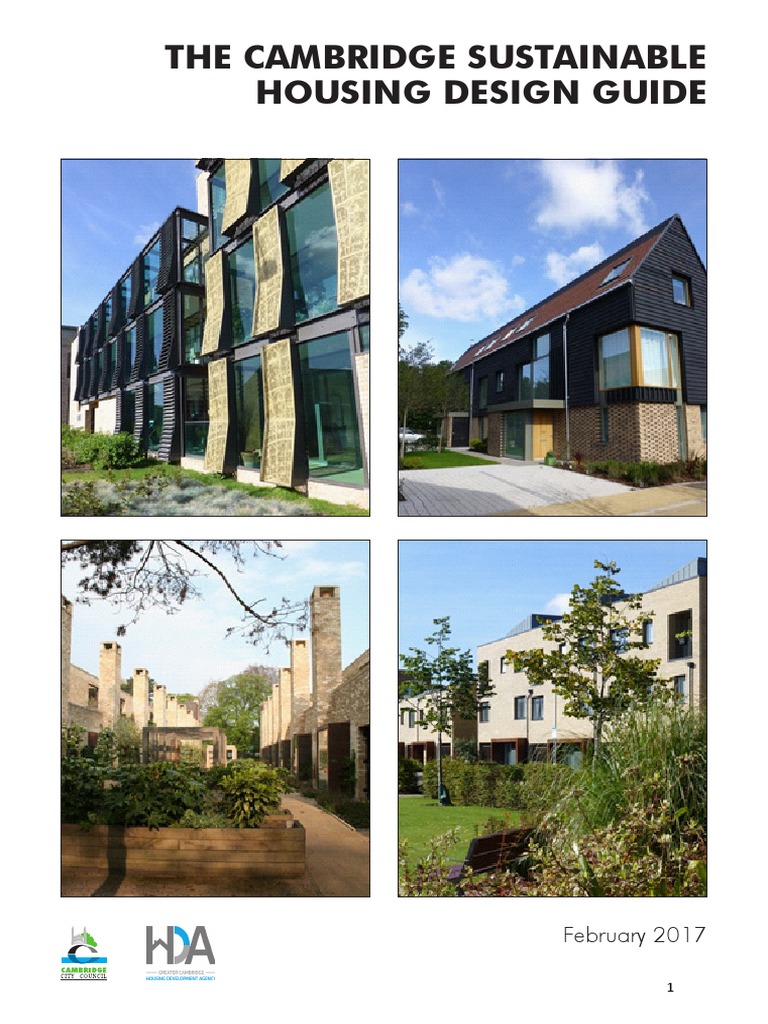 Cambridgeshire Sustainable Housing Design Guide | PDF | Green Building ...