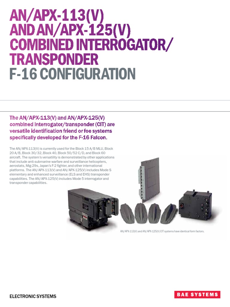 13 - d26 AN - APX - 113 - 125 CIT - Data Sheet - Web | PDF ...