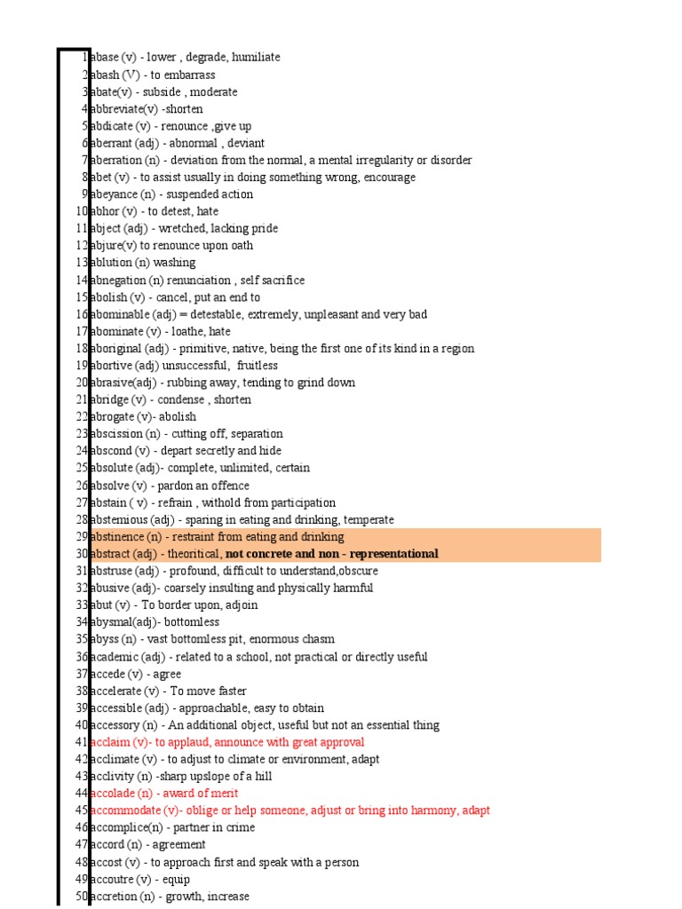 Barrons Words | PDF | Nature