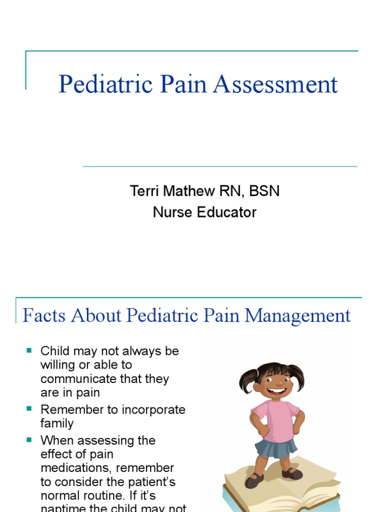 Pediatric Pain Assessment | PDF | Pain Management | Pain
