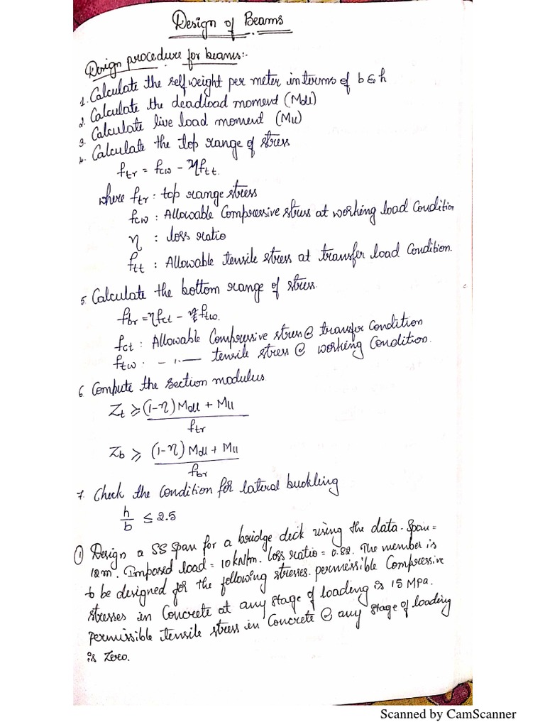 Design of Beam | PDF
