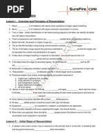 ACLS Exam Version A | PDF | Cardiopulmonary Resuscitation | Cardiac Arrest