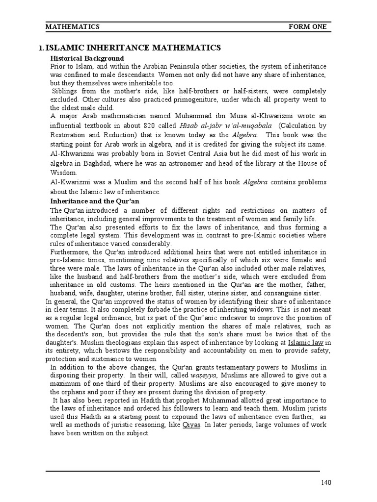 Commercial Maths ch7 | PDF | Discounts And Allowances | Inheritance