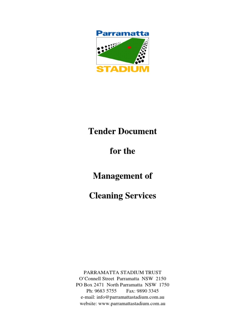 Cleaning Tender | PDF | Workweek And Weekend | Recycling