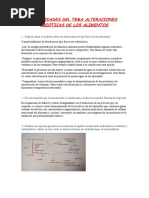 Factores Intrínsecos y Extrínsecos de Los Alimentos EJ 2023 | PDF | Agua | Alimentos