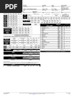 Playcall Sheet Blank Template | PDF | American Football | Sports