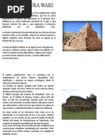 Arquitectura de La Cultura Wari | PDF | Arqueología | Cultura (general)