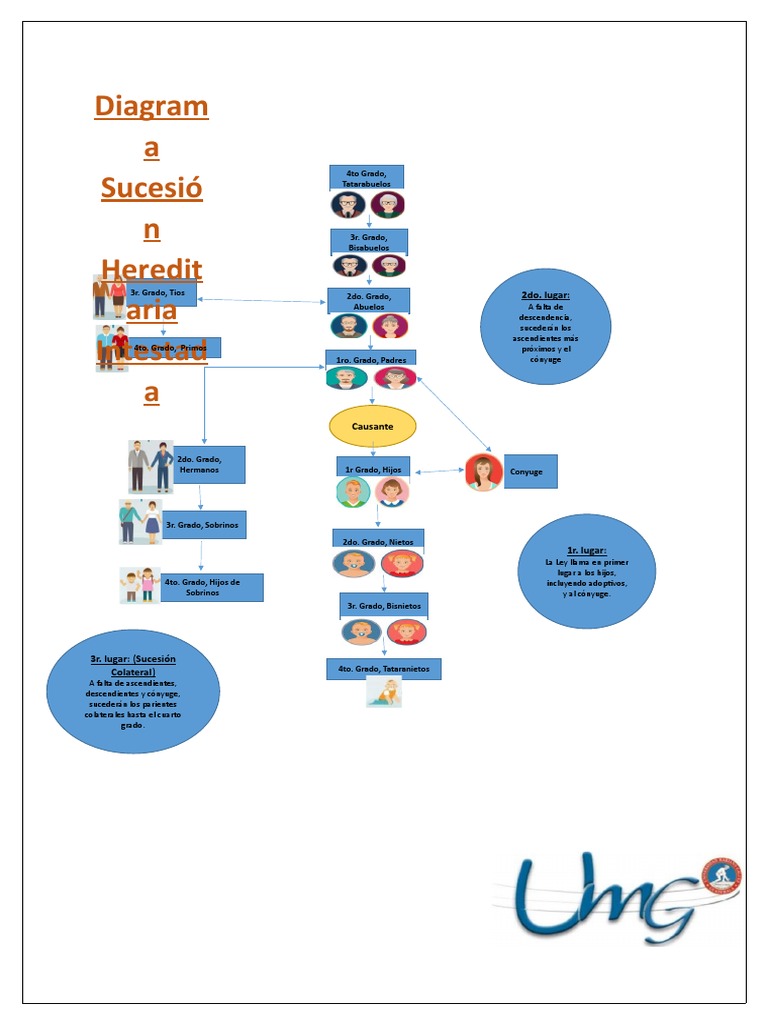 Diagrama Sucesion Hereditaria José Felipe Herrera Ayala | PDF ...