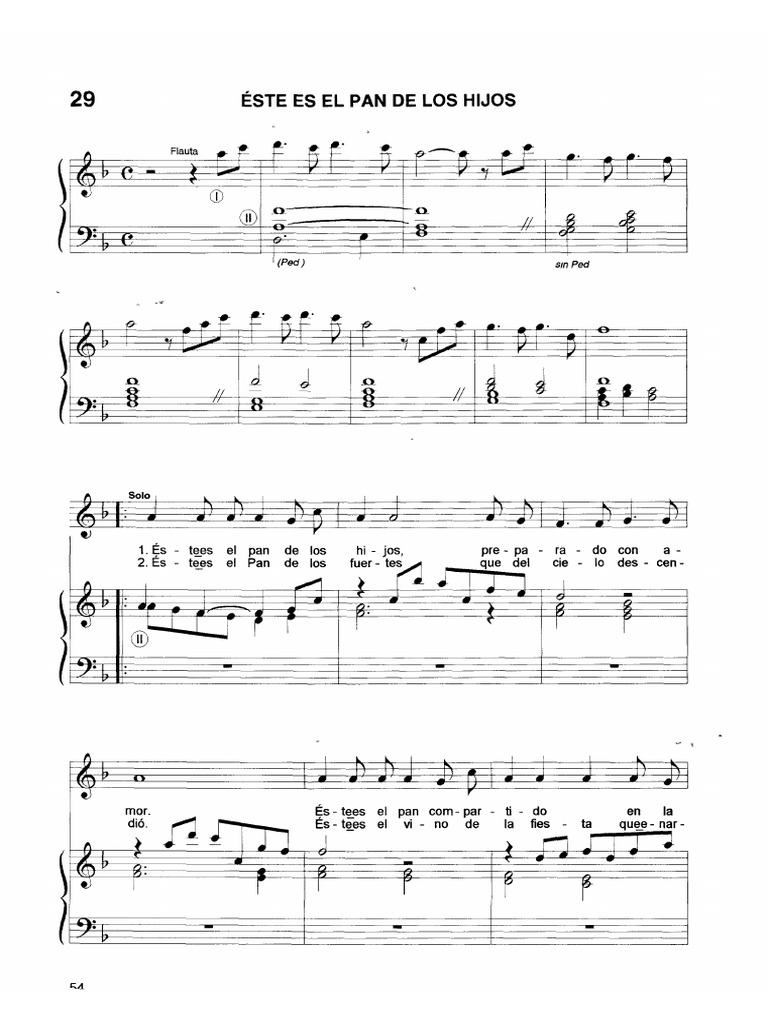 Este Es El Pan de Los Hijos. | PDF