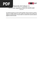 Estructura REPETIR HASTA QUE en Pseint | PDF
