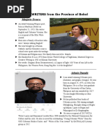 Bicolano Literature | PDF | Classics | General Fiction