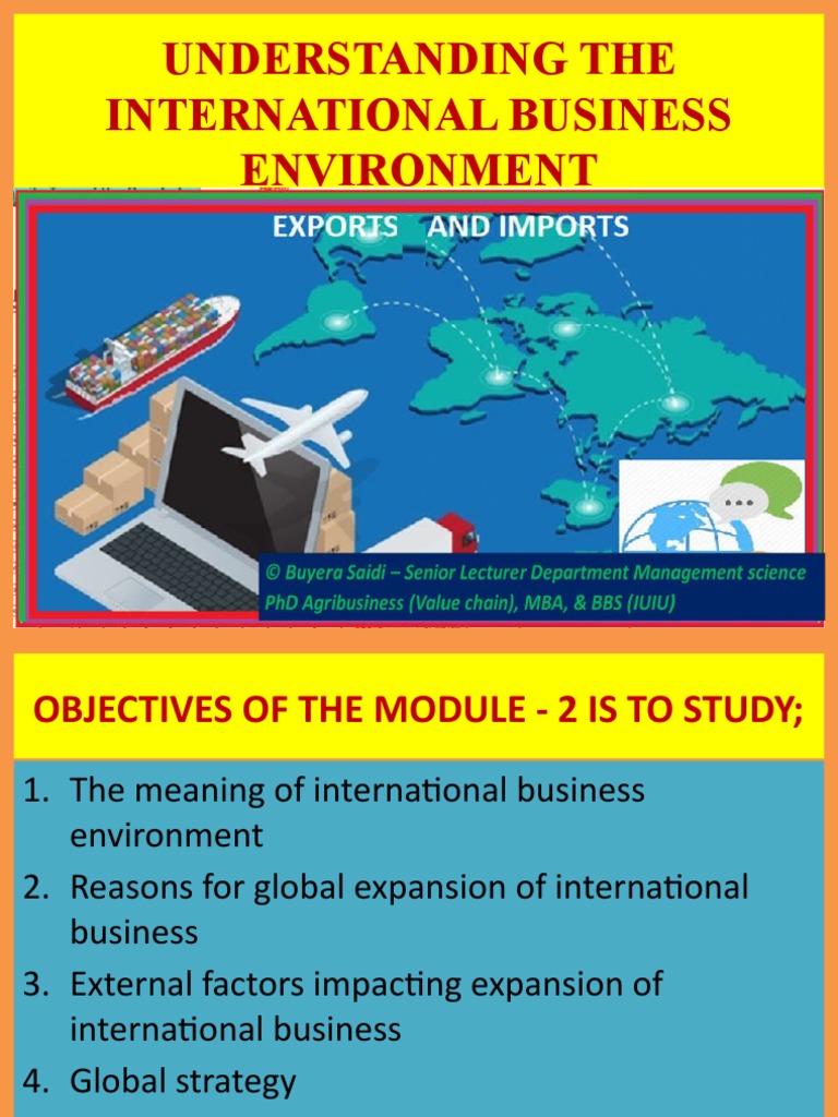 International Business Module 2 | PDF | Economic Integration | Dumping ...