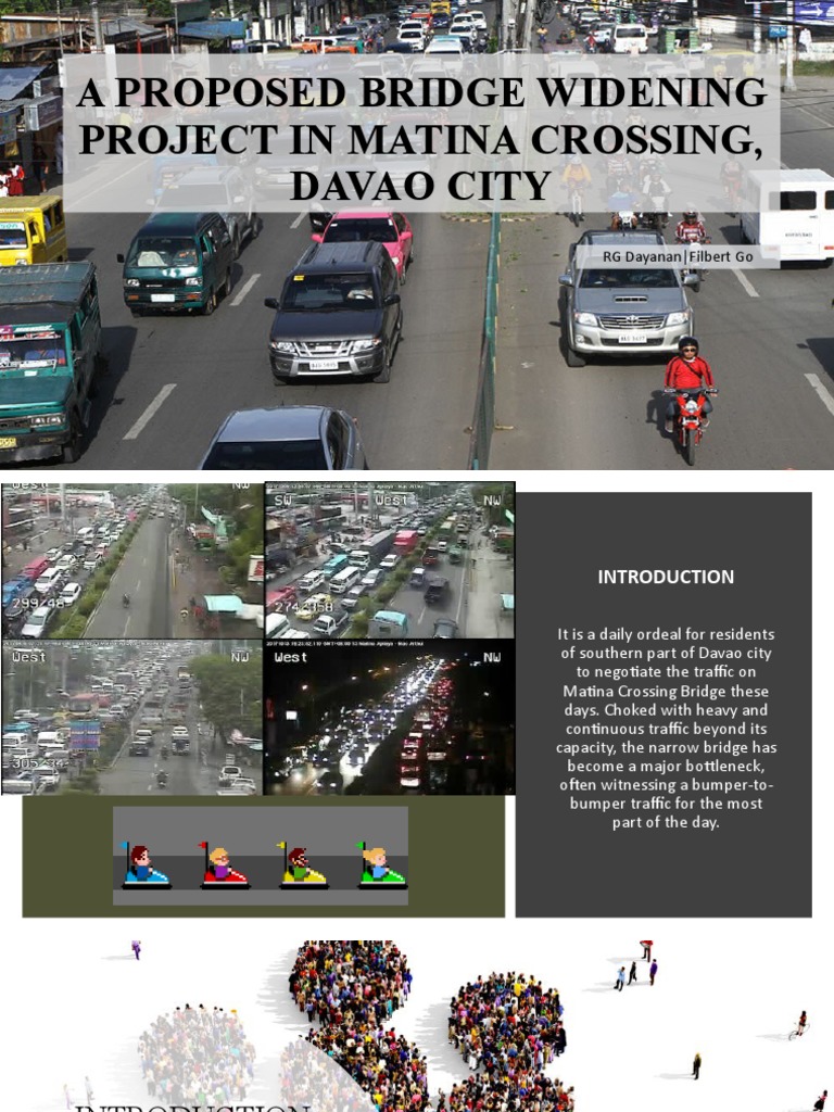 A Proposed Bridge Widening Project in Matina Crossing | PDF | Traffic ...