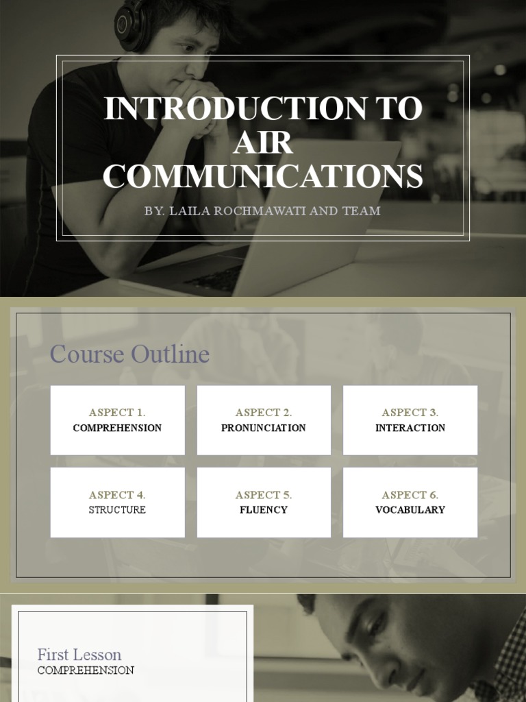 Introduction To Air Communication | PDF | Fluency | Semiotics