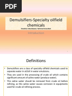 Demulsifier Bottle Test Procedure | PDF | Emulsion | Petroleum