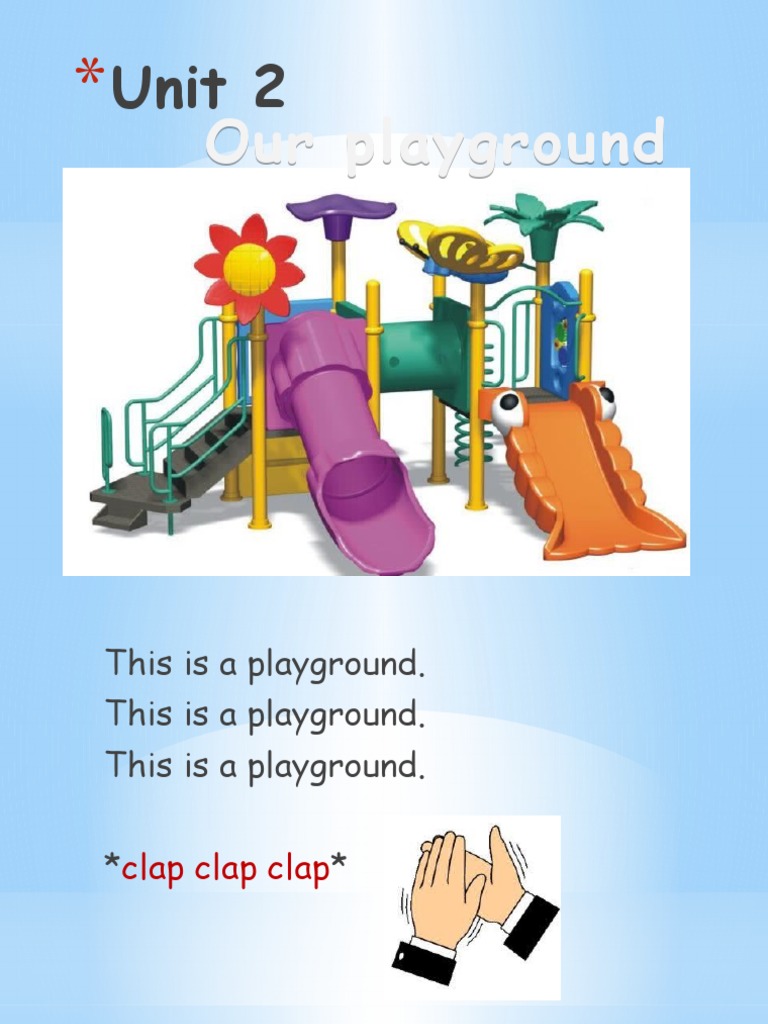 Unit 2 Playground Language Arts | PDF