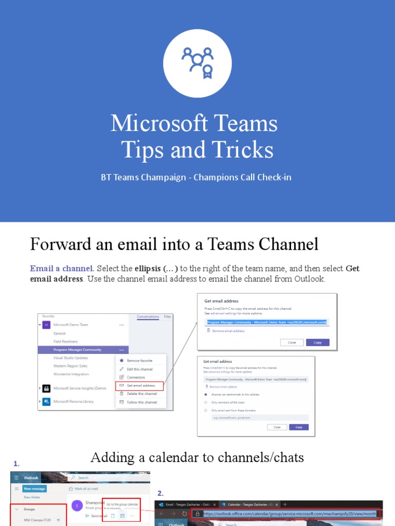 Tips and Tricks For Teams | PDF