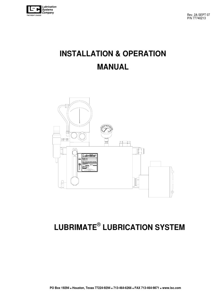 Installation & Operation Manual: Rev. 2A SEPT 07 P/N 77740213 | PDF ...