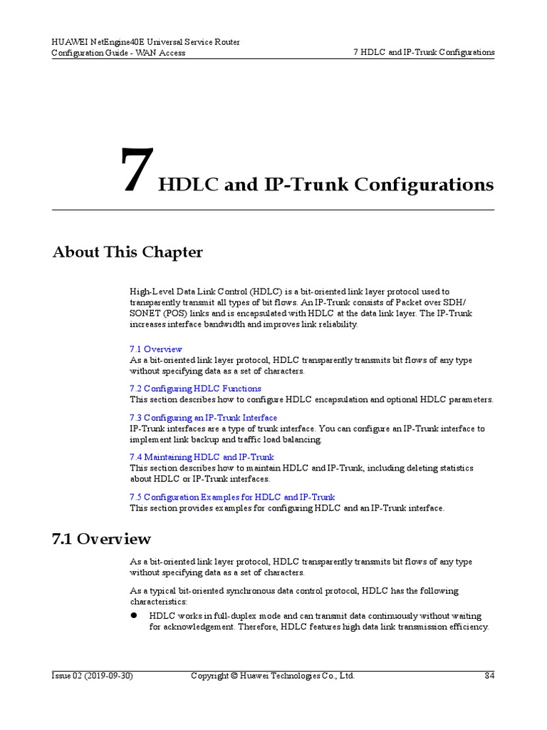 01-07 HDLC and IP-Trunk Configurations | PDF | Ip Address | Internet ...