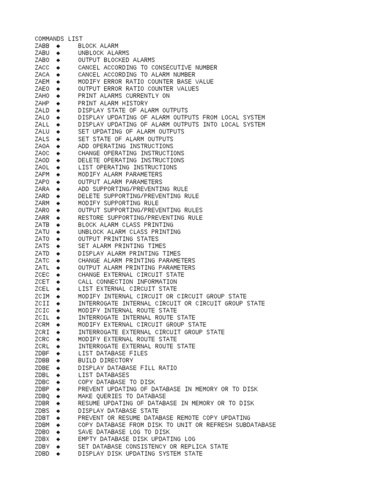 Command GSM NSN | PDF | Secure Shell | Computer Network