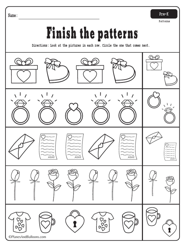 Valentines Day Patterns | PDF