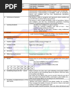 Detailed Lesson Plan in Grade 5 Mathematics | PDF | Prime Number ...