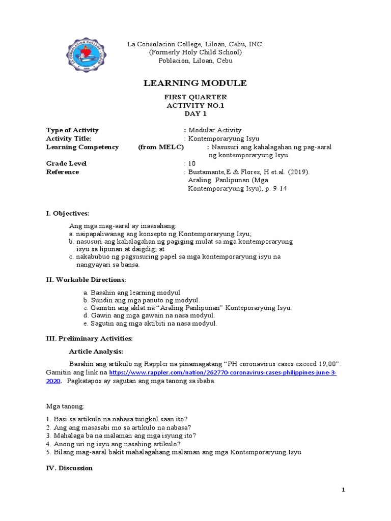 Module 1 (Ap 10) | PDF