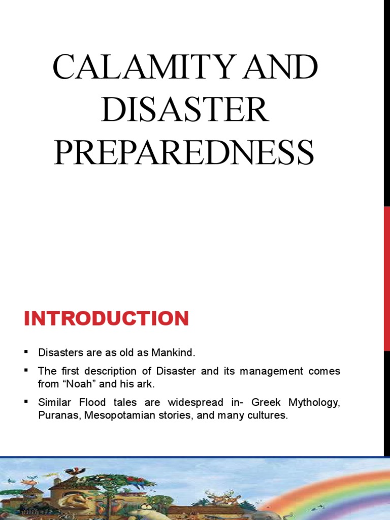 Calamity and Disaster Preparedness Guide | PDF | Emergency Management ...