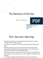 Summary of "The Remains of the Day" | PDF