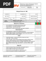 Nitrogen Tank Inspection Checklist | PDF | Valve | Gases
