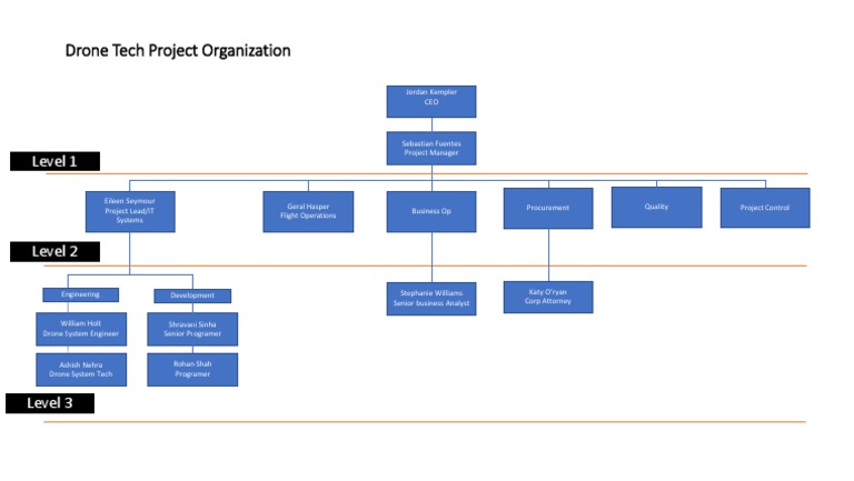 Drone Tech Project Organization | PDF