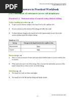 Dialysis Tubing Osmosis Experiment Guide | PDF | Osmosis | Unit Operations