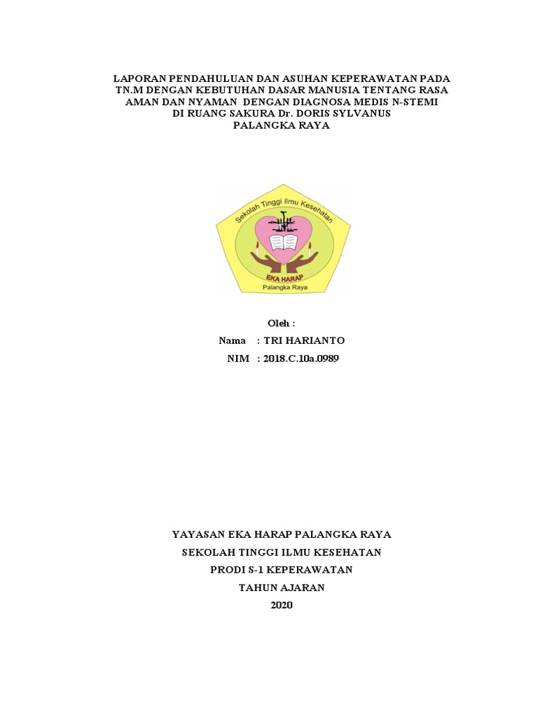 LP Askep Ruang SAKURA Nstemi | PDF