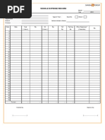 Vehicle Log Book - Format | PDF