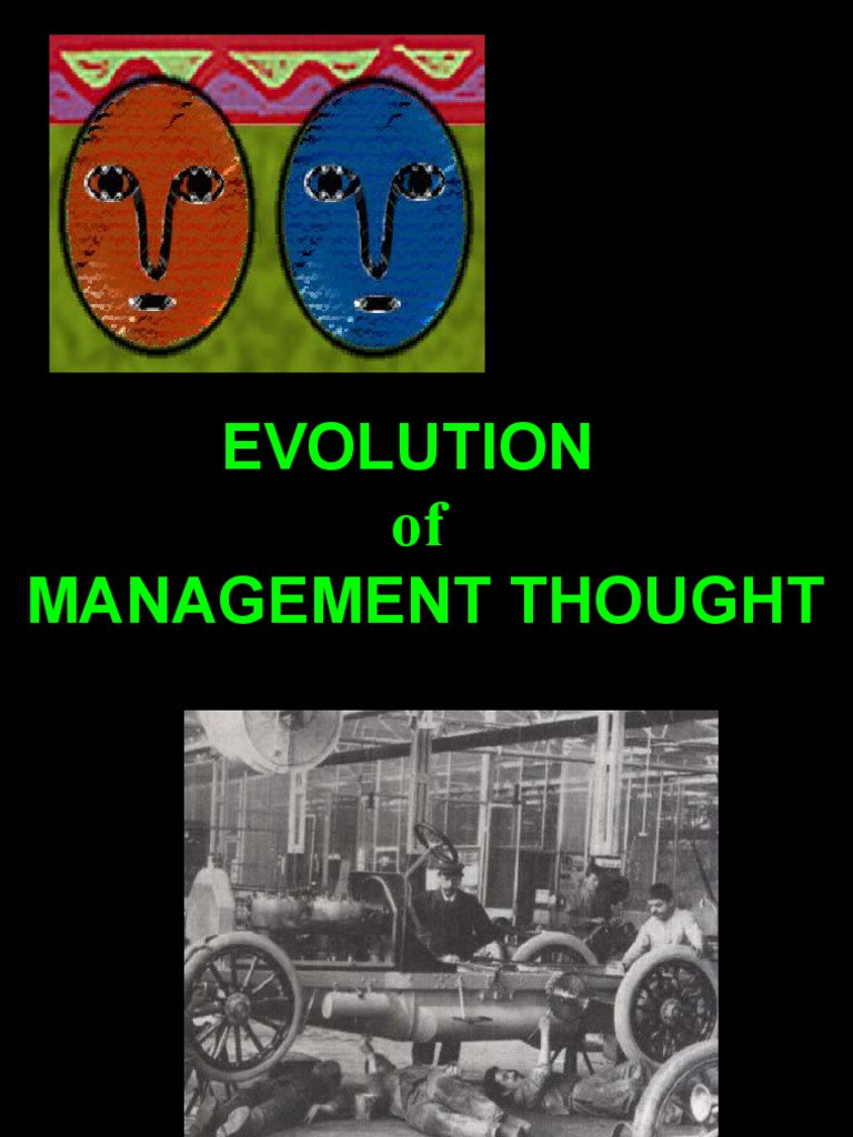 3 - Evolution of Management Thought | PDF | Bureaucracy | Economies