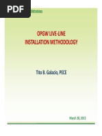 OPGW Installation Quick Reference Guide | PDF | Wire | Optical Fiber