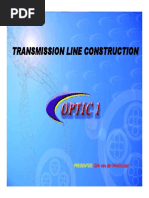 Work Method of Stringing Conductors | PDF | Insulator (Electricity ...