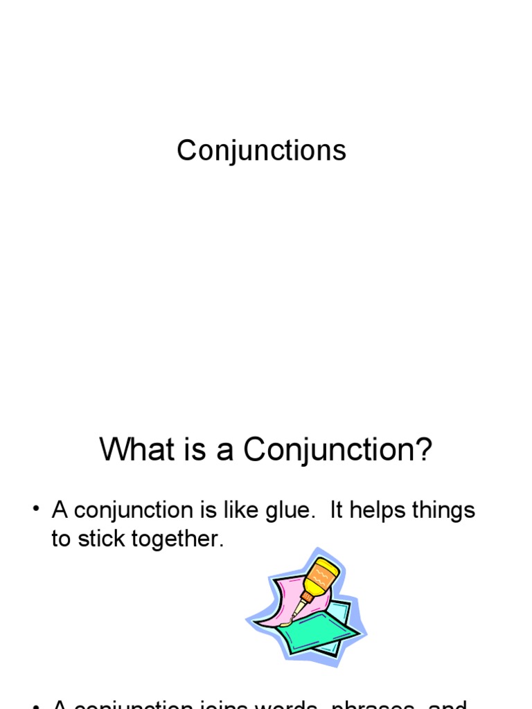 Conjunctions and Interjections PP Lesson | PDF | Sentence (Linguistics ...