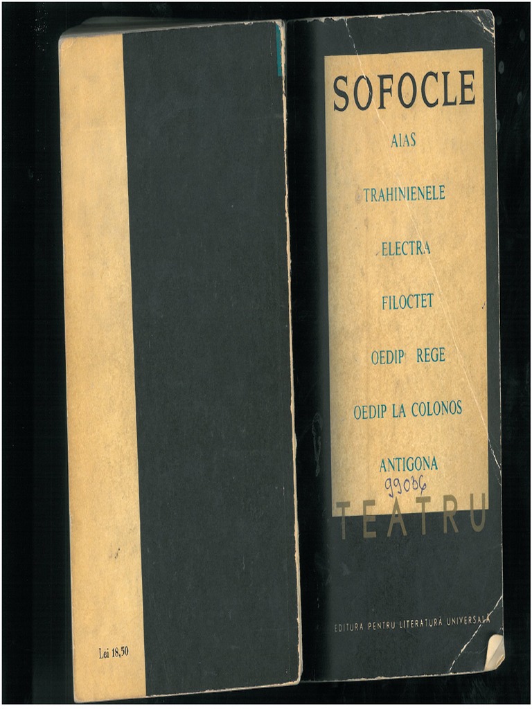 Sofocle - Antigona PDF | PDF